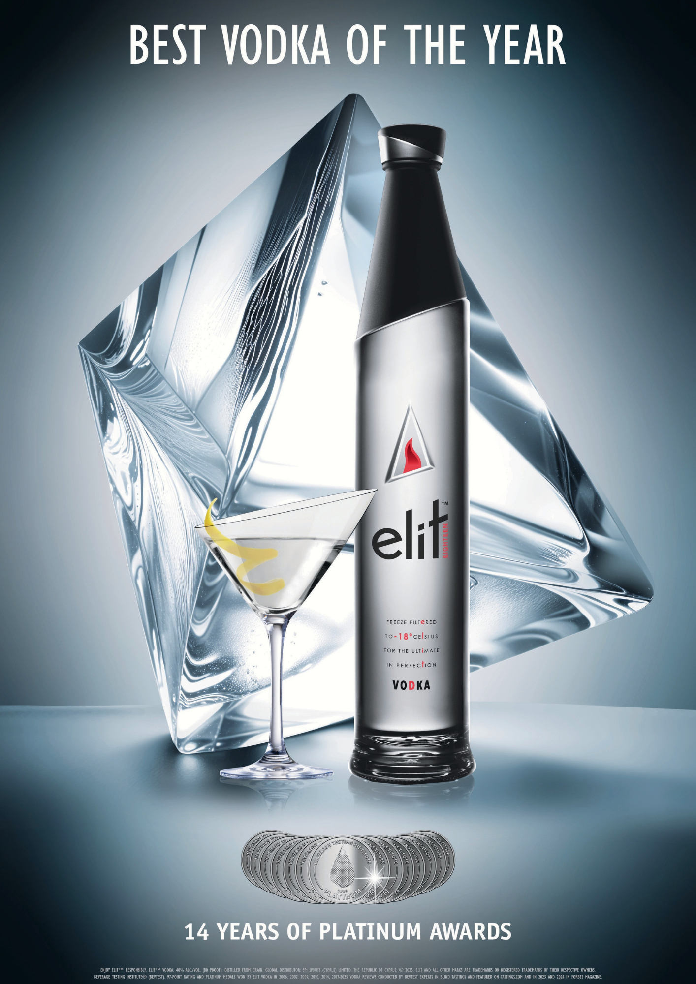 Elit Vodka Crowned Best of 2025 | Stansfeld Scott